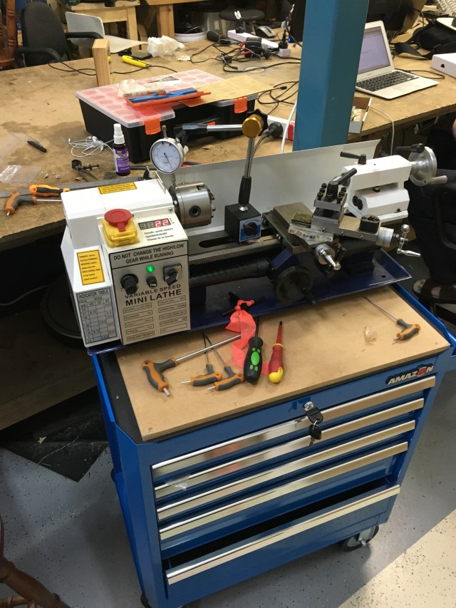 Lathe bit holder & Lathe trolley | Tinkerings