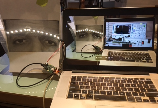 Swear detecting eyebrows with FFT, Teensy & Electroboom | Tinkerings