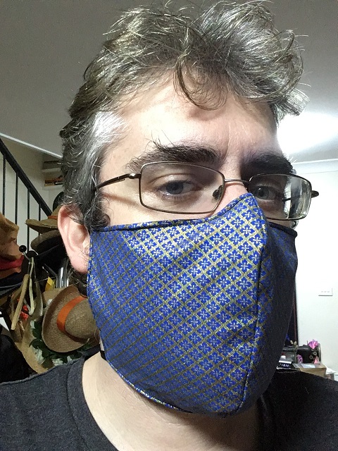 Homemade masks w/ wire nosepieces | Tinkerings